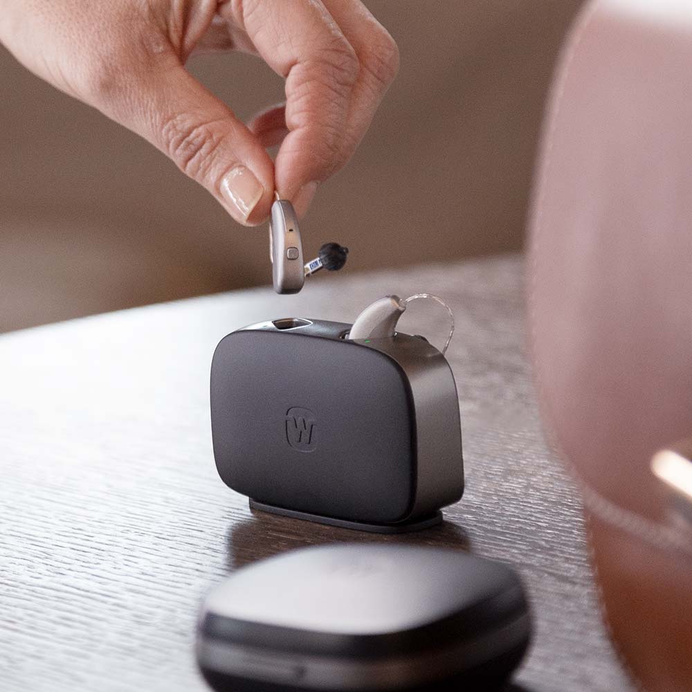 Widex charging solutions for hearing aids
