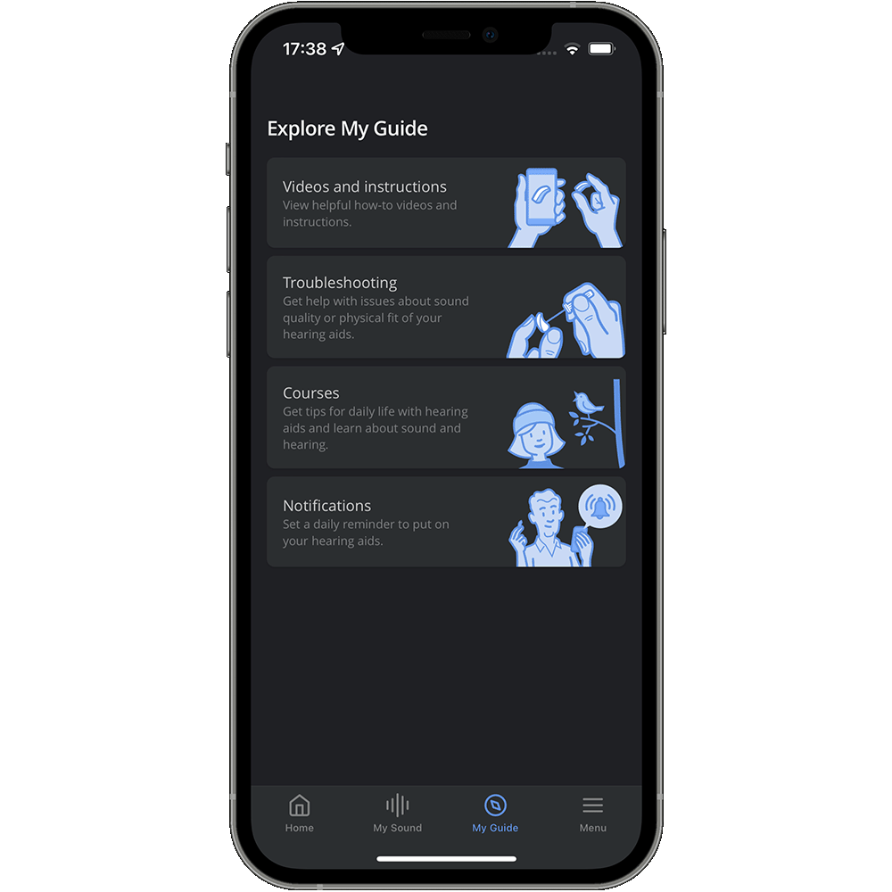Control hearing aids from an app with Widex MOMENT™ | Widex Pro